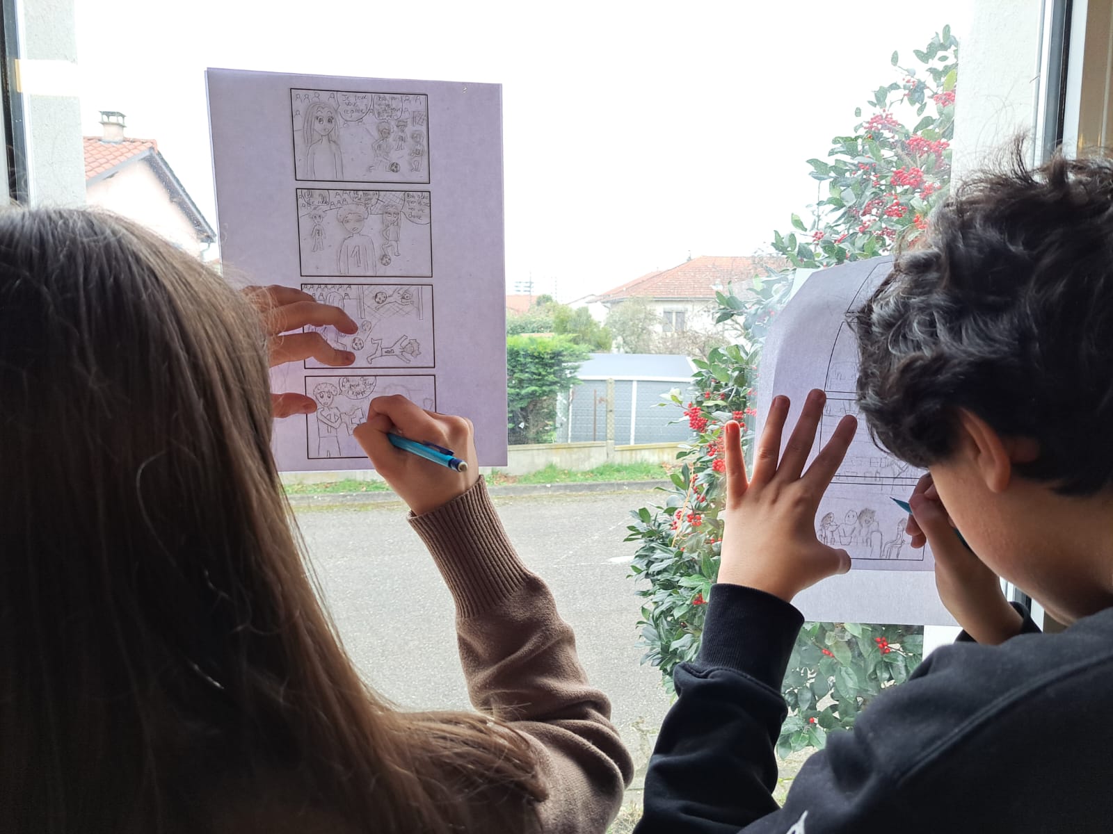 Rencontre avec le mangaka Romain Huet | Collège Louis Aragon